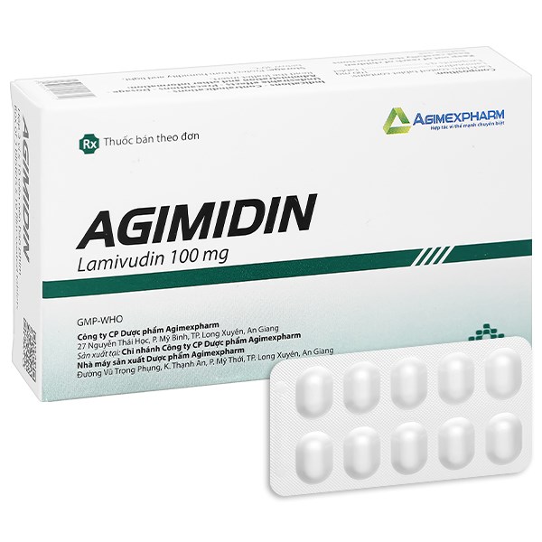 Agimidin 100mg trị viêm gan B mạn tính (3 vỉ x 10 viên) - 10/2024 ...