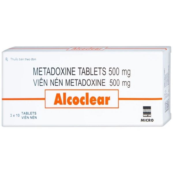 Thuốc Alcomet 500mg giải độc rượu, hỗ trợ trị bệnh lý về gan - 11/2024 ...