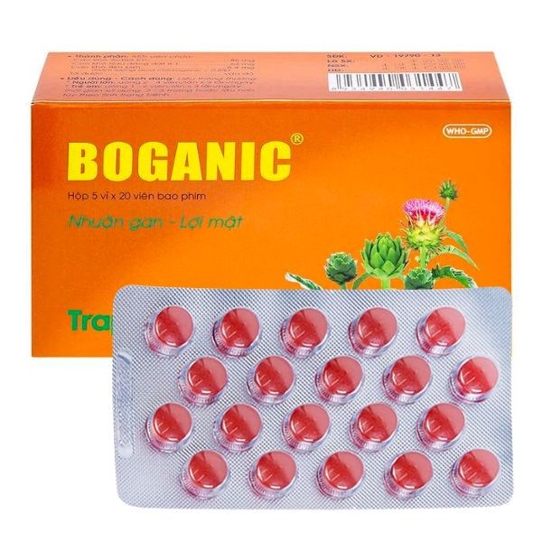 Thuốc Boganic hỗ trợ trị suy giảm chức năng gan, viêm gan - 09/2024 ...