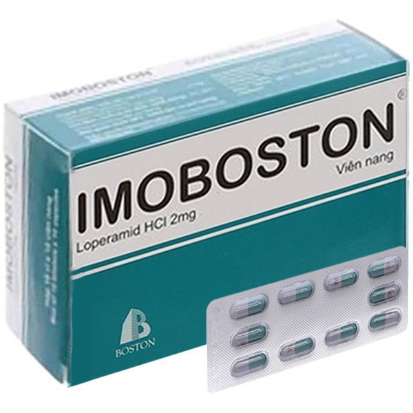 Imoboston 2mg hộp 100 viên trị tiêu chảy cấp và mạn, bù điện giải - 09/ ...