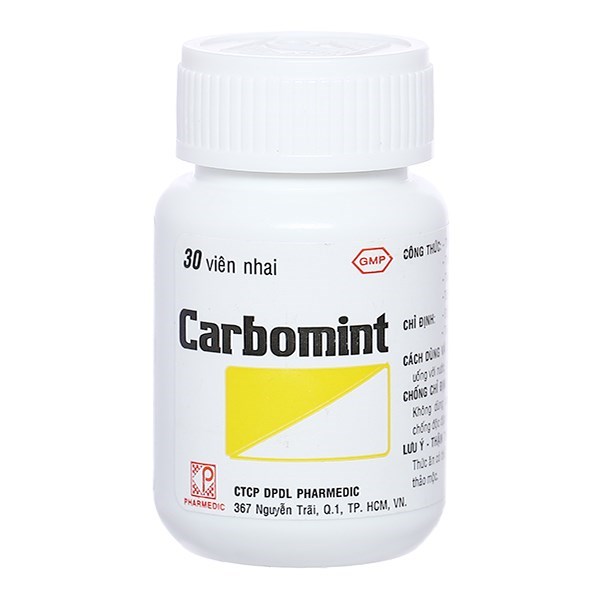 Carbomango điều trị đau bụng, no hơi, tiêu chảy lọ 100 viên - 02/2023 ...