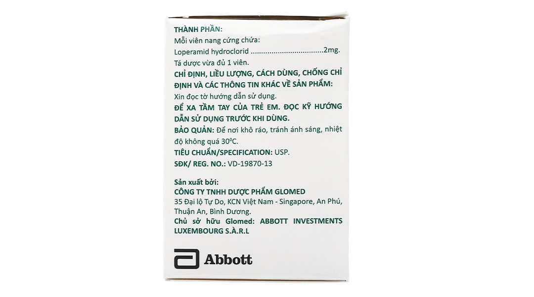 Idium 2mg trị tiêu chảy (10 vỉ x 10 viên) 03/2023 - Nhathuocankhang.com
