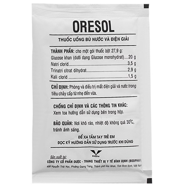 Oresol New giúp bù nước, chất điện giải-Nhà thuốc An Khang