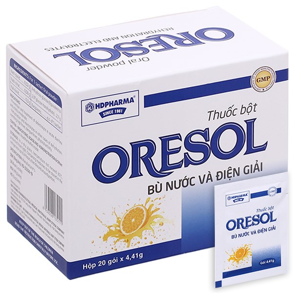 Oresol Bidiphar giúp bù nước, điện giải - Nhà thuốc An Khang