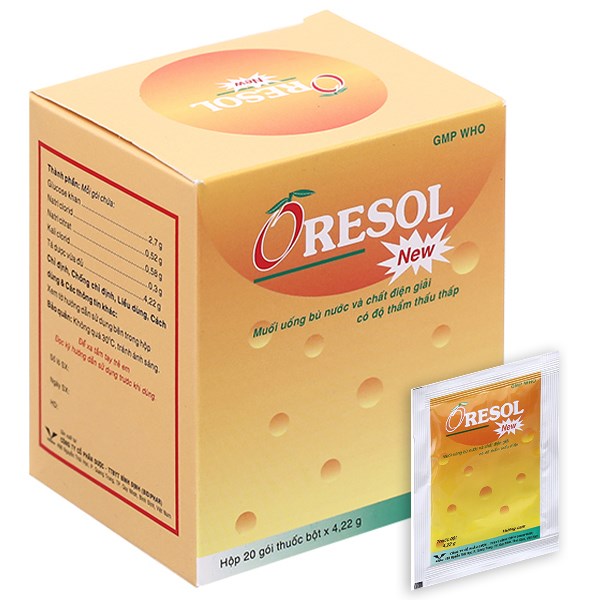 Oresol Bidiphar giúp bù nước, điện giải - Nhà thuốc An Khang