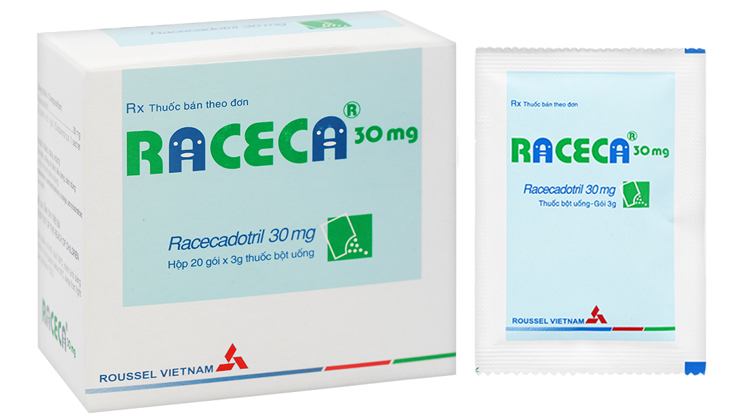 Thuốc bột Raceca 30mg trị tiêu chảy cấp (20 gói x 3g) - 06/2024 ...