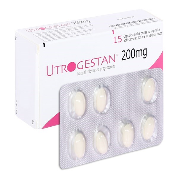 Thuốc Utrogestan 200mg trị rối loạn Progesteron (15 viên) - 10/2024 ...