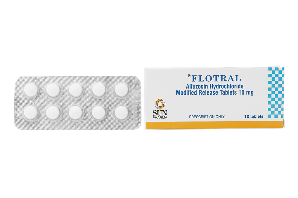Flotral 10mg trị phì đại tuyến tiền liệt (1 vỉ x 10 viên) - 08/2024 ...