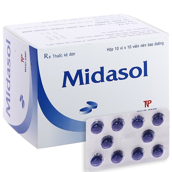 Midasol hỗ trợ trị viêm đường tiết niệu (10 vỉ x 10 viên) - 11/2024 ...