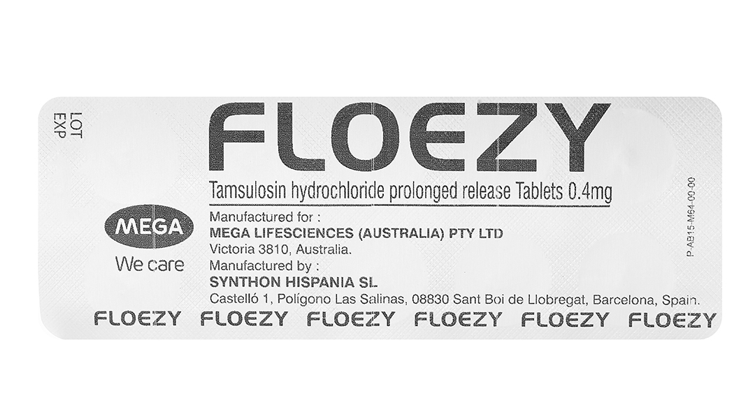 Floezy 0.4mg trị phì đại tuyến tiền liệt (3 vỉ x 10 viên) - 07/2024 ...
