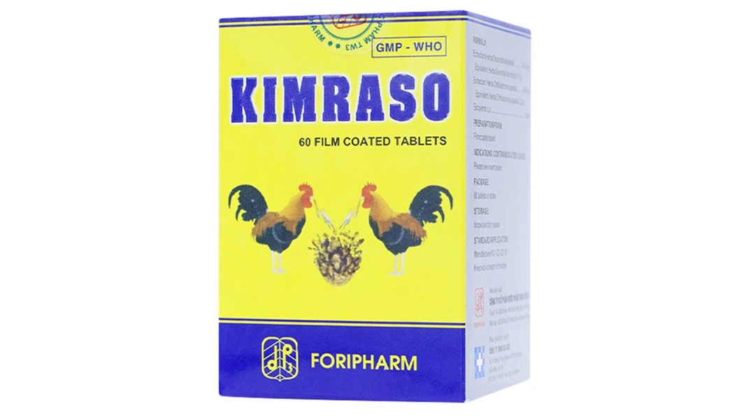 Kimraso trị sỏi thận, sỏi mật, viêm bể thận lọ 60 viên - 08/2024 ...