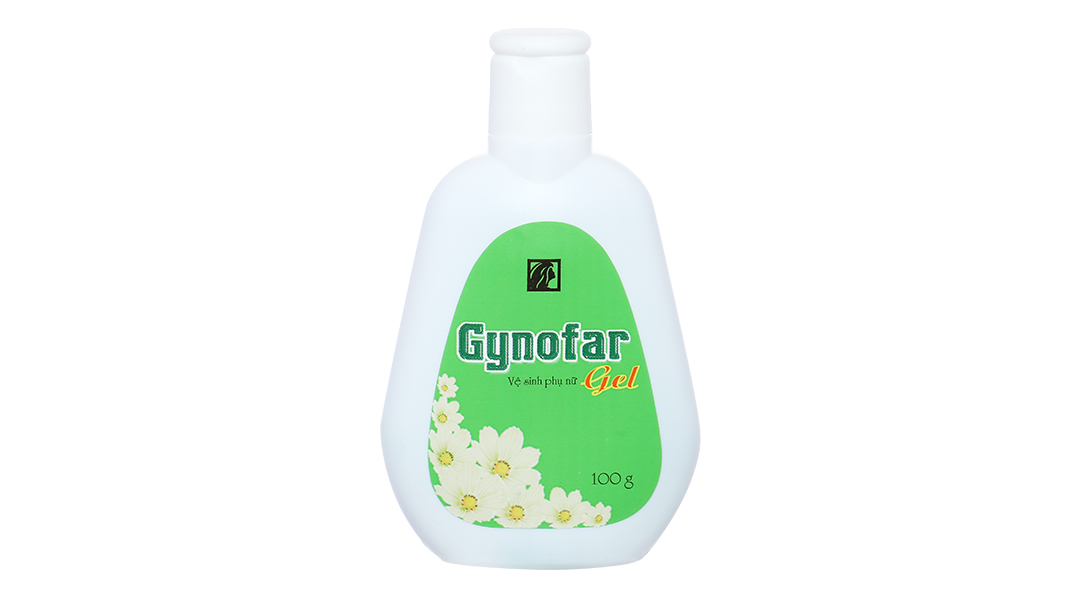 Gel vệ sinh phụ nữ Gynofar ngừa viêm âm đạo, huyết trắng chai 100g 03/ ...