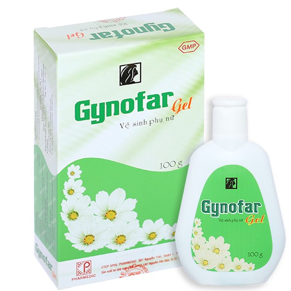 Gel vệ sinh phụ nữ Gynofar trị viêm âm đạo (100g) - 01/2025 ...