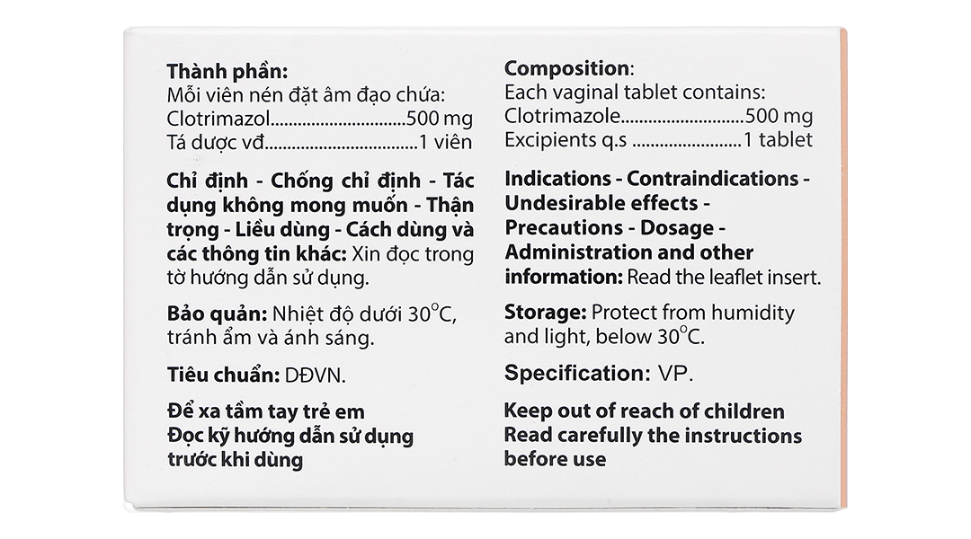 Thuốc đặt Zolomax Fort 500mg điều trị nấm Candida (1 vỉ x 1 viên) - 08/ ...