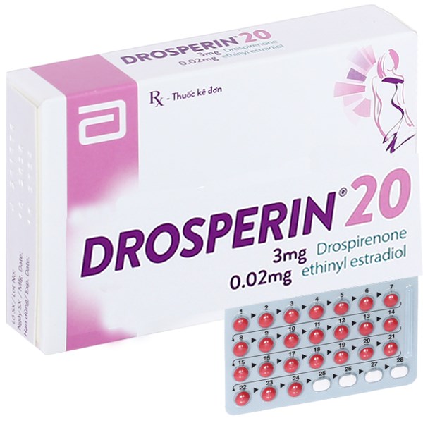 Rosepire 3mg/0.03mg thuốc tránh thai hằng ngày (1 vỉ x 28 viên) - 02/ ...