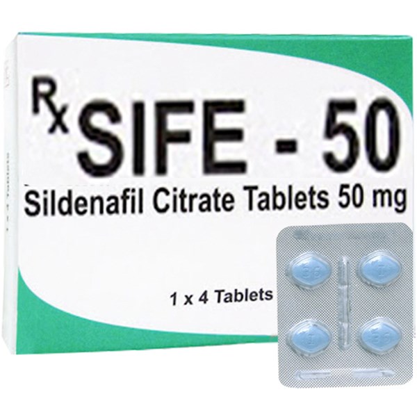 Sife-50 trị rối loạn cương dương (1 vỉ x 4 viên) - 07/2024 ...