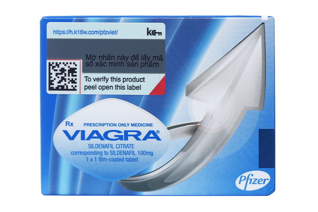 Viagra 100mg trị rối loạn cương dương (1 vỉ x 1 viên) - 07/2024 ...