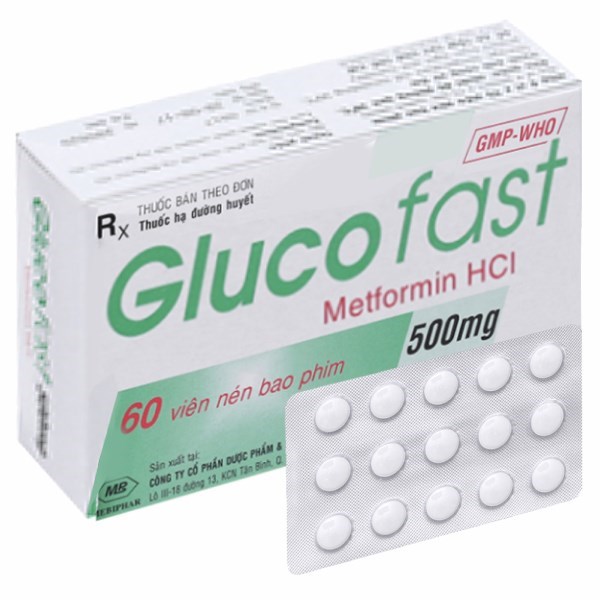 Thuốc Glucofast 850mg hộp 60 viên-Nhà thuốc An Khang