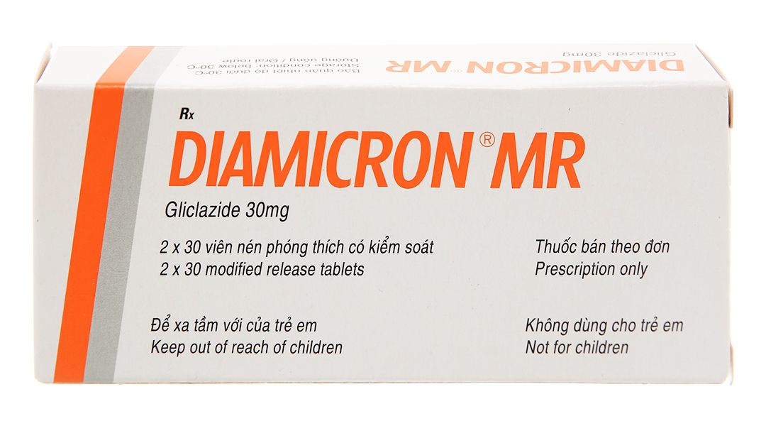 Diamicron MR 30mg trị đái tháo đường (2 vỉ x 30 viên) - 03/2023 ...