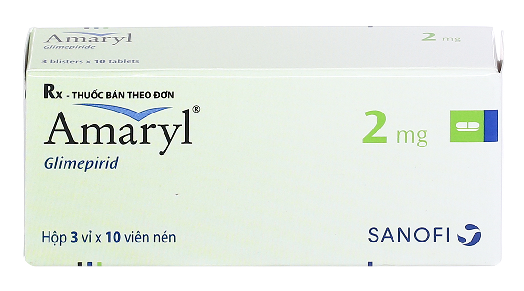 Thuốc Amaryl 2mg hộp 30 viên-Nhà thuốc An Khang