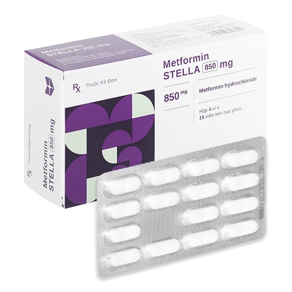 Thuốc Metformin EG 1000mg hộp 30 viên - Nhà thuốc An Khang