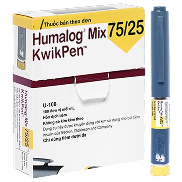 Bút tiêm Insulin trị tiểu đường NovoMix 30 Flexpen hộp 5 cây