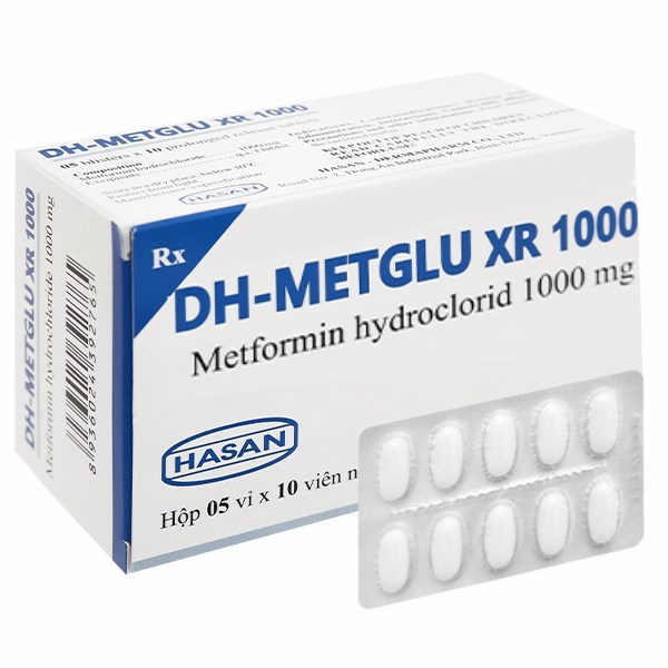 Glucophage XR 750mg trị đái tháo đường