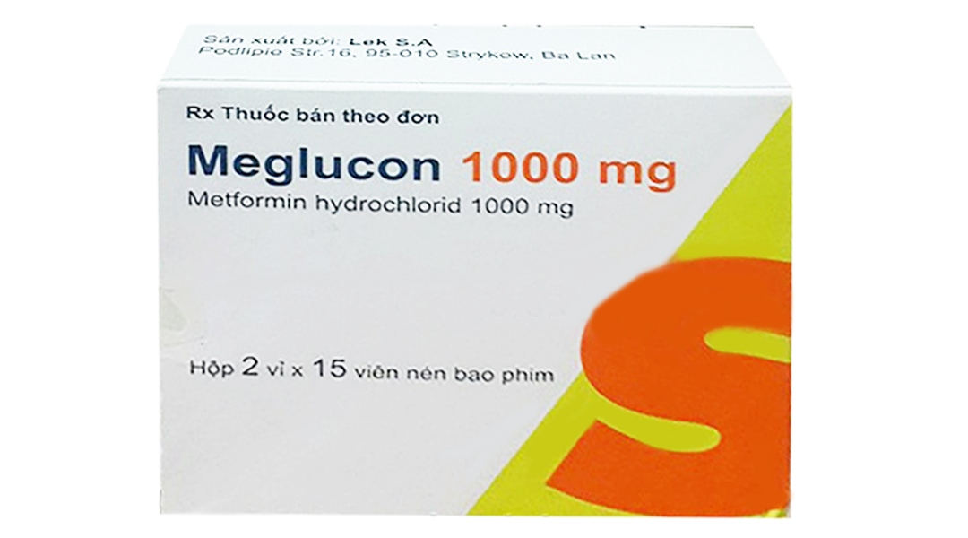 Meglucon 1000mg trị đái tháo đường (2 vỉ x 15 viên) - 08/2024 ...