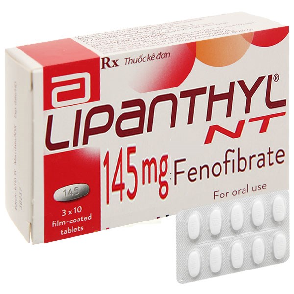 Thuốc Lipanthyl Supra 160mg hộp 30 viên-Nhà thuốc An Khang