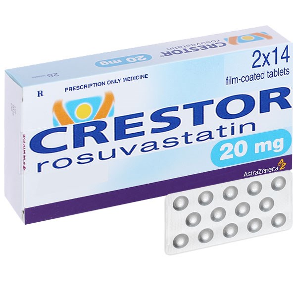 Thuốc Crestor 10mg hộp 28 viên-Nhà thuốc An Khang
