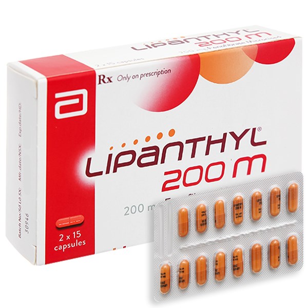 Thuốc Lipanthyl 200m trị tăng mỡ máu (2 vỉ x 15 viên) - 11/2024 ...