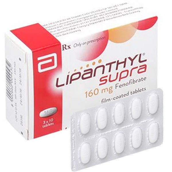 Thuốc Lipanthyl NT 145mg Abbott trị tăng Cholesterol máu - 10/2024 ...