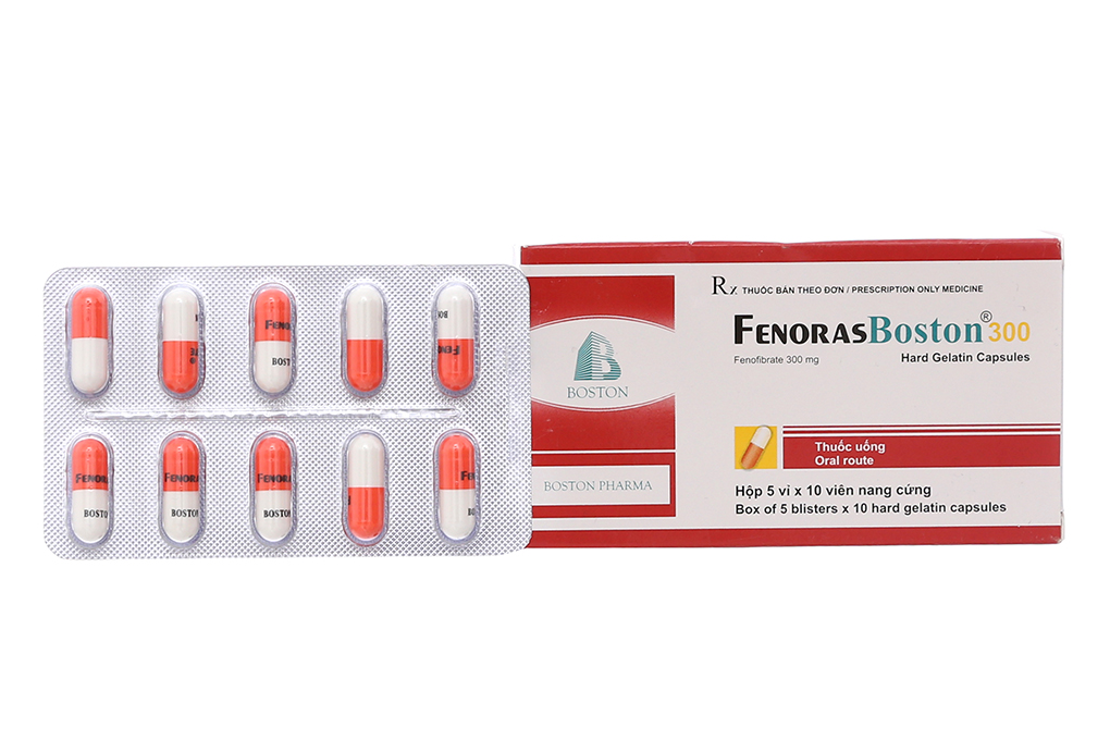 Thuốc Fenoras Boston 300- giảm tăng cholesterol máu - Domain Name