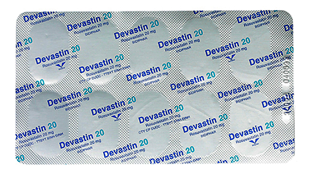 Thuốc Devastin 20mg hộp 30 viên-Nhà thuốc An Khang