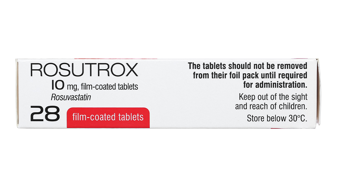 Rosutrox 10mg trị tăng cholesterol trong máu (4 vỉ x 7 viên) - 08/2024 ...