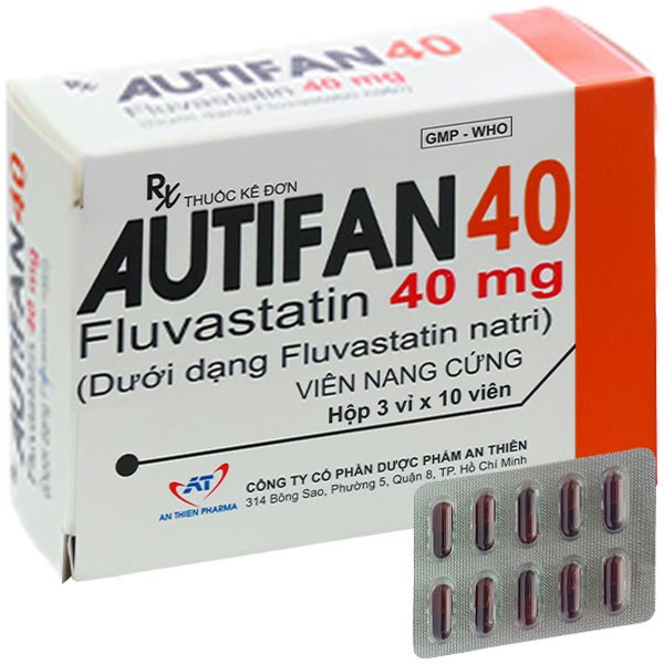 Autifan 40 trị rối loạn lipid máu (3 vỉ x 10 viên) - 08/2024 ...