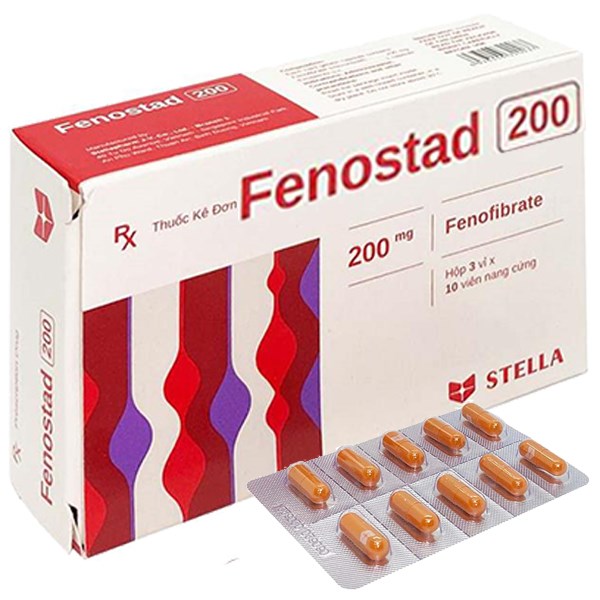 Fenostad 160mg trị tăng triglycerid máu-Nhà thuốc An Khang