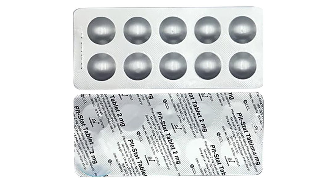 Pit-stat Tablet 2 mg tác dụng giảm Cholesterol toàn phần và LDL-C (1 vỉ ...