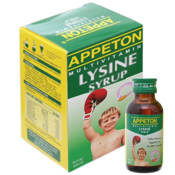 Siro Appeton Multivitamin Lysine ăn ngon, tăng chiều cao chai 60ml - 07 ...