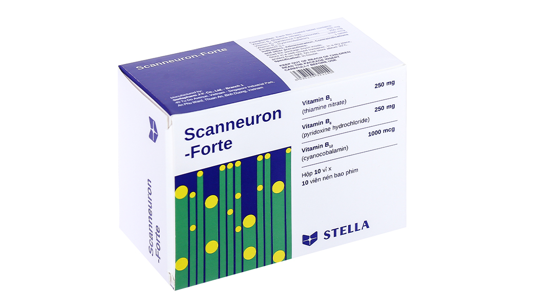 Scanneuron - Forte hỗ trợ trị các rối loạn hệ thần kinh (10 vỉ x 10 ...