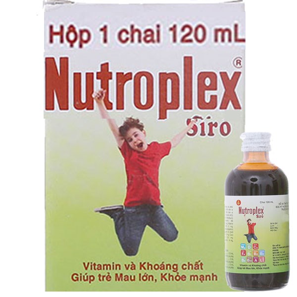 Siro Nutroplex bổ sung vitamin, trị thiếu máu chai 120ml - 02/2025 ...