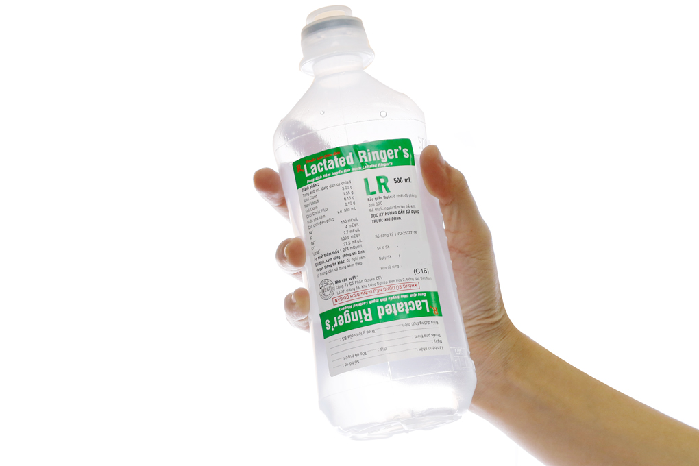 Dịch truyền Lactated Ringer's Otsuka bổ sung nước, điện giải chai 500ml ...