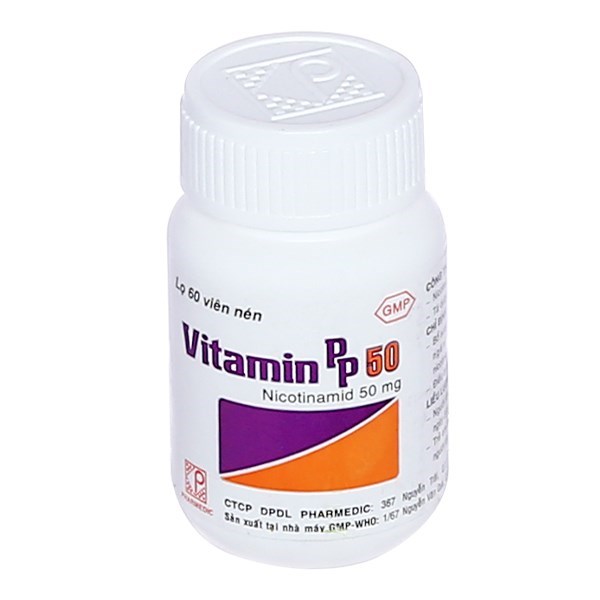 Vitamin PP 50 Pharmedic ngăn ngừa thiếu nicotinamide - 02/2025 ...