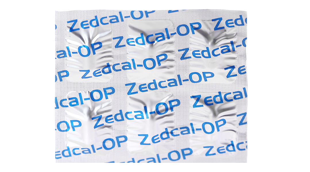Zedcal-OP Tablets trị loãng xương, nhuyễn xương (5 vỉ x 6 viên) - 03/ ...