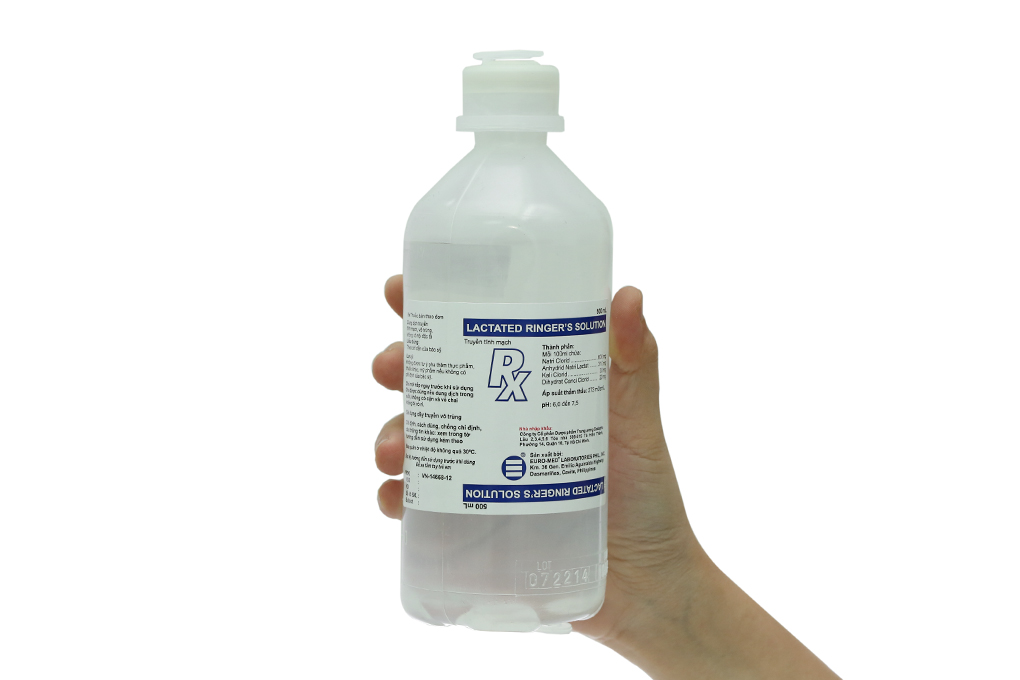 Thuốc Dịch truyền Lactated Ringer's Solution Euro-Med 500ml bù nước ...