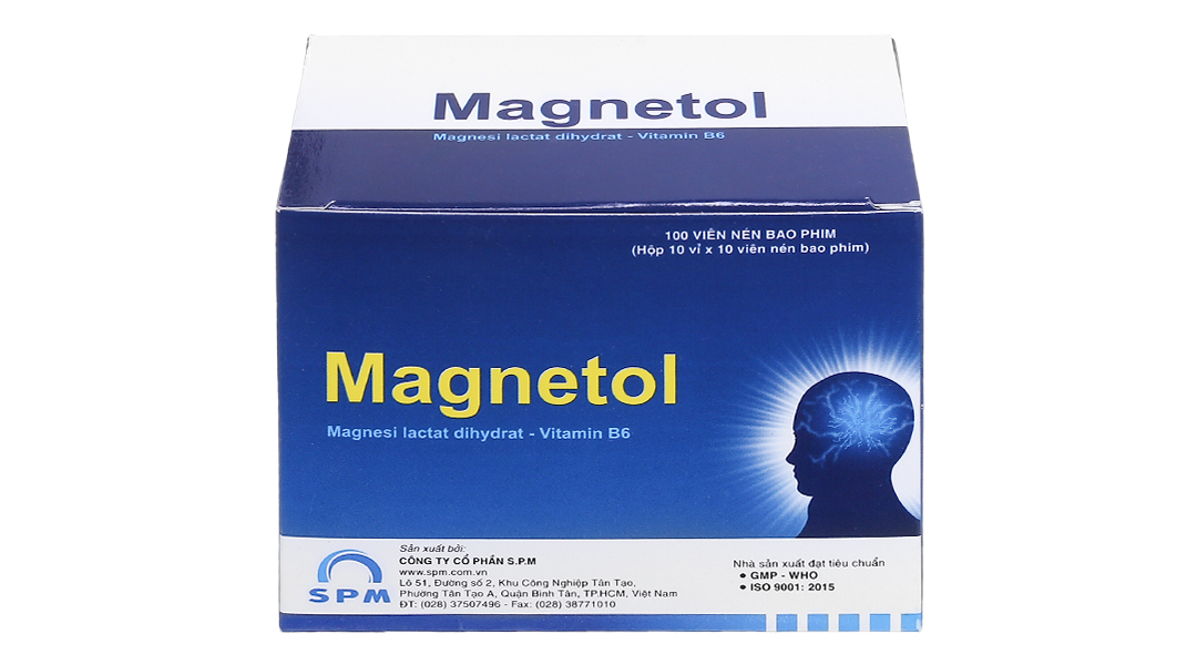 Magnetol trị thiếu magie