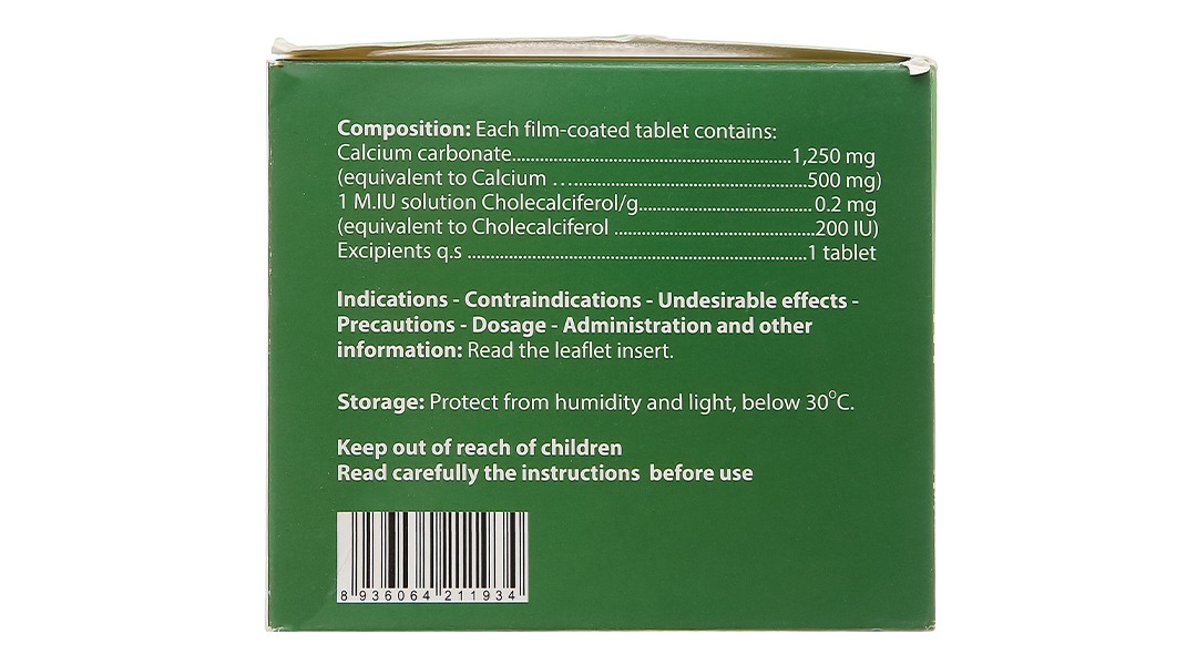 Agi-Calci bổ sung canxi, trị loãng xương (20 vỉ x 10 viên) - 08/2024 ...