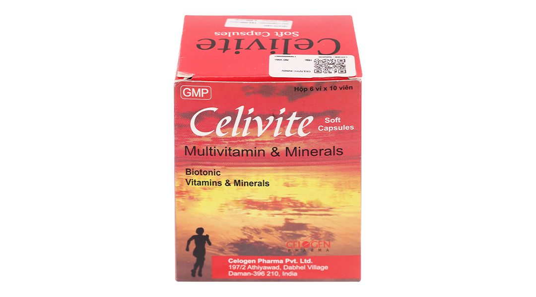Celivite bổ sung vitamin và khoáng chất (6 vỉ x 10 viên) 03/2023 ...