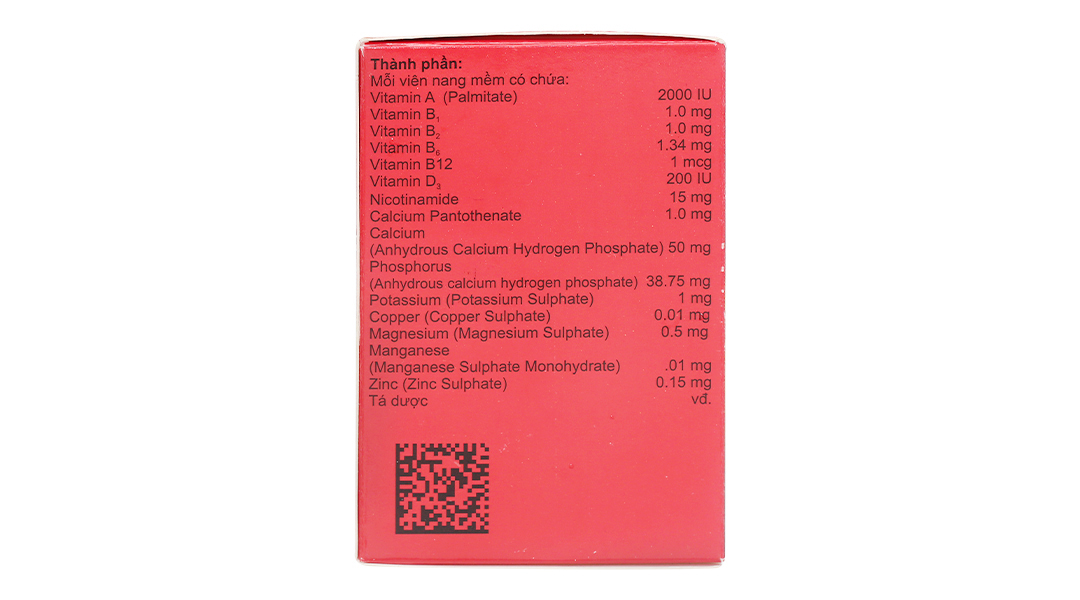 Thuốc Celivite bổ sung vitamin và khoáng chất (6 vỉ x 10 viên) - 08/ ...