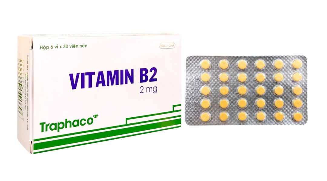 Vitamin B2 Traphaco 2mg dự phòng và điều trị thiếu vitamin B2 (6 vỉ x 30 viên) - 08/2024 ...